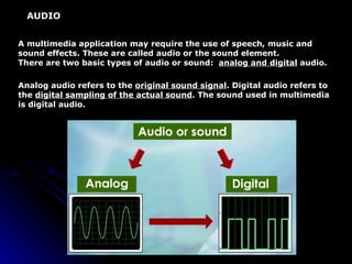 multimedia element | PPT