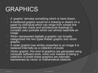 Multimedia fundamentals | PPTX