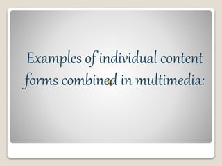 What is Multimedia? individual report | PPTX