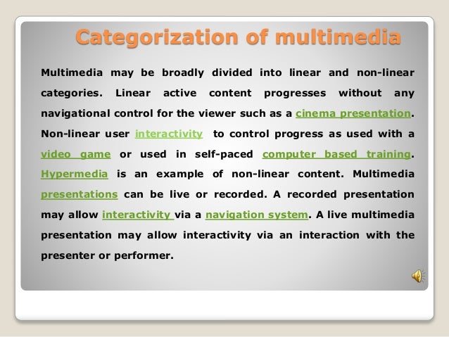 What is Multimedia? individual report