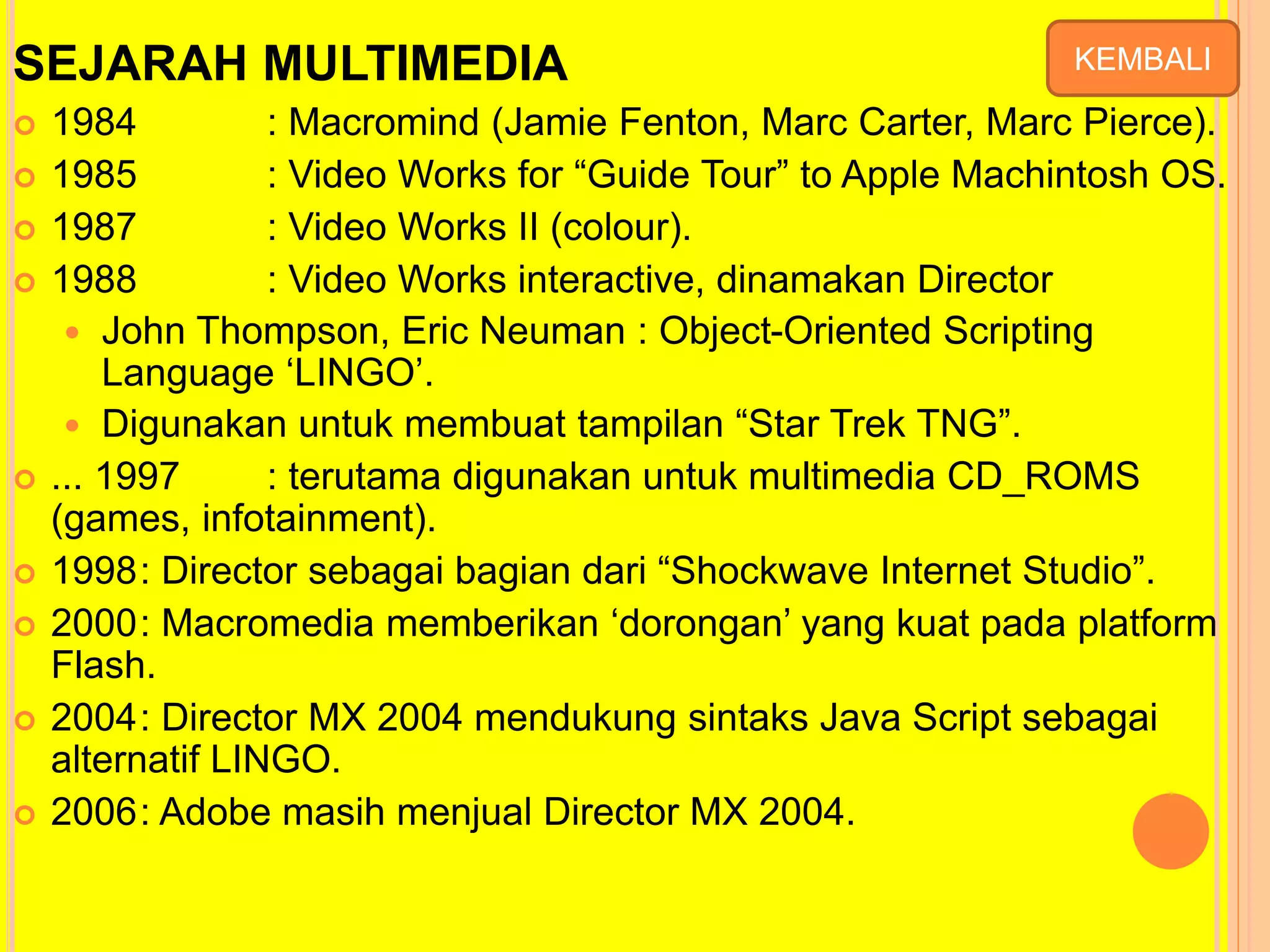 Multimedia Definition | PPTX
