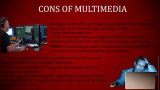Multimedia Presentation | PPT