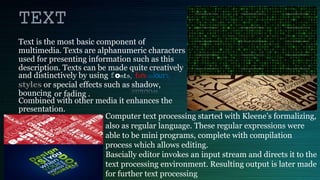 Multimedia Presentation | PPT