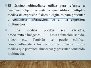 Multimedia | PPT