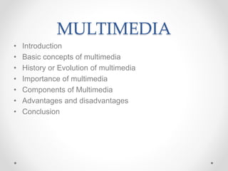 Multimedia | PPTX