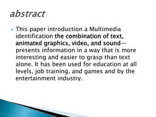 Multimedia | PPTX