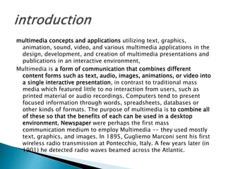 Multimedia | PPTX
