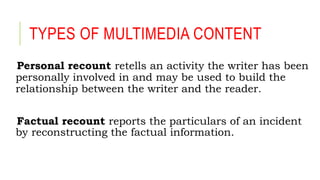 multimedia235436365632221154657665658.pptx | Technology & Computing