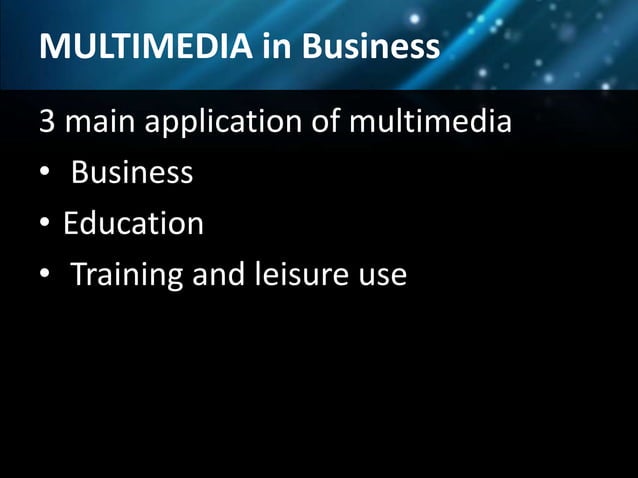 info_module_multimedia chap2 benefits | PPTX