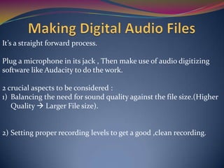 Multimedia chapter 4 | PPTX