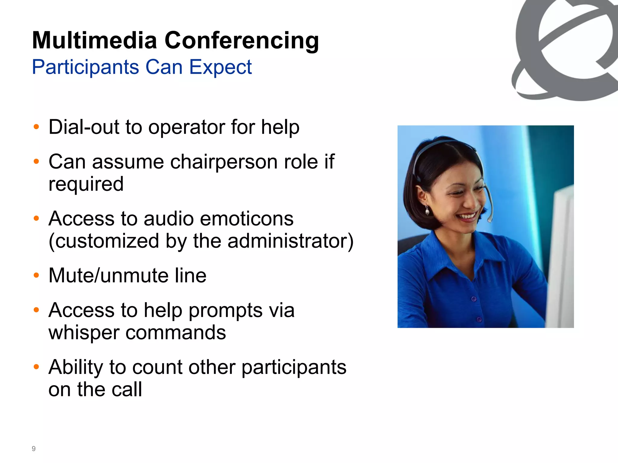 Multimedia Conferencing Customer Presentation | PDF