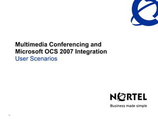 Multimedia Conferencing Customer Presentation | PDF