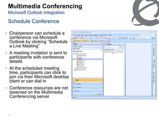 Multimedia Conferencing Customer Presentation | PDF