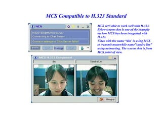 Multimedia Conferencing system (MCS Version 5) | PPT