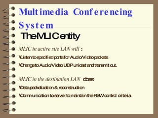 Multimedia Conferencing System | PPT