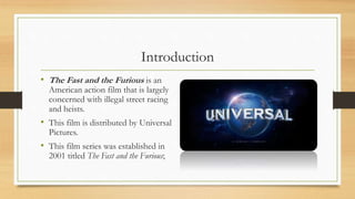Multimedia - The Fast and The Furious | PPT