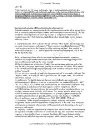 Multi media unit-4.doc