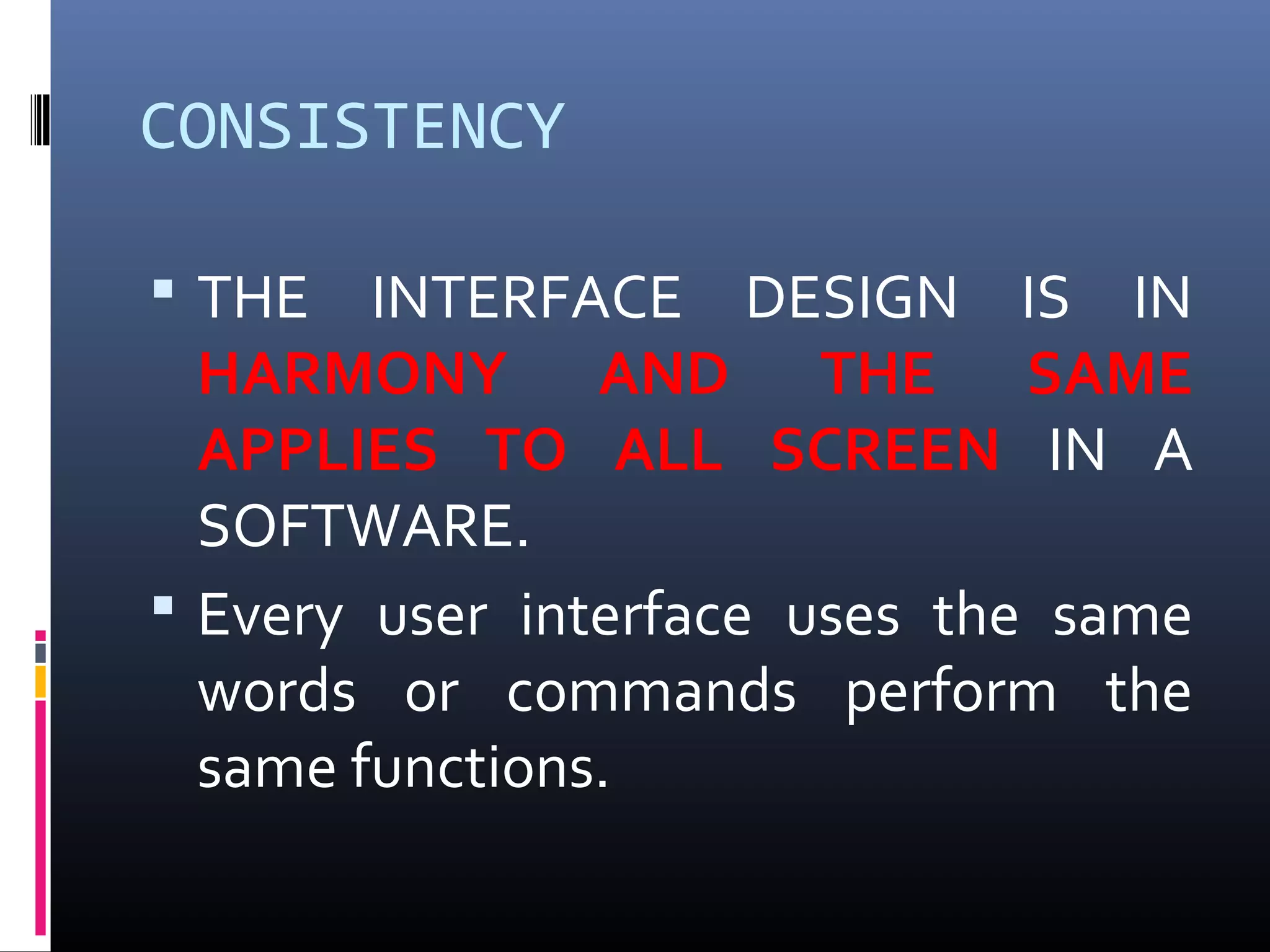 Multimedia user interface principles | PPT