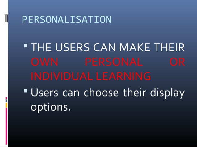 Multimedia user interface principles | PPT