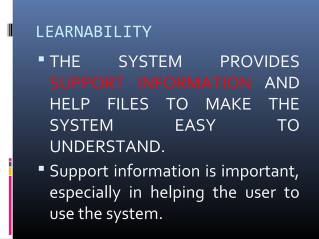 Multimedia user interface principles | PPT