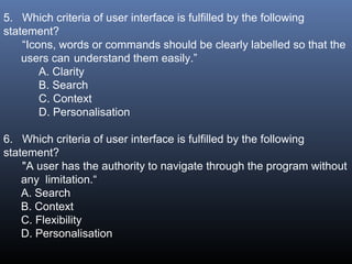Multimedia user interface principles | PPT