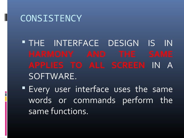 Multimedia user interface principles | PPT