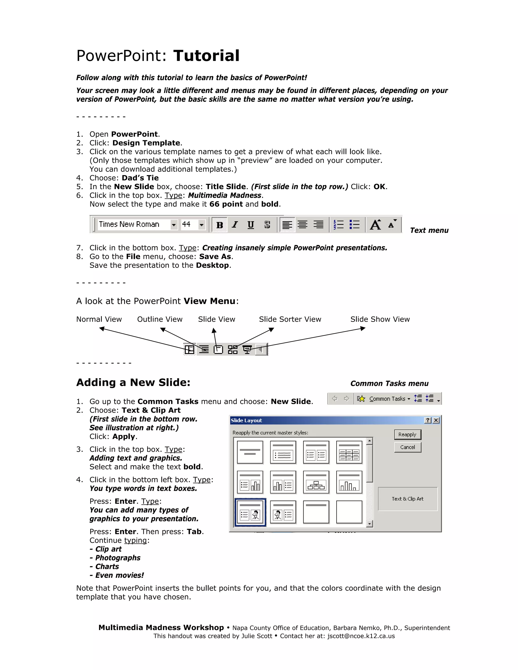 Multimedia Using Video In Powerpoint. Manual | PPT