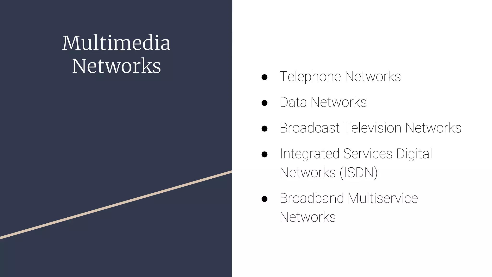Multimedia compression networks | PPTX