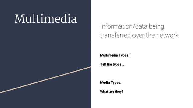 Multimedia compression networks | PPT
