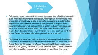 elements of multimedia | PPTX