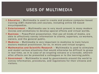 Multimedia and ICT | PPTX