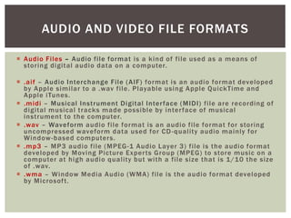 Multimedia and ICT | PPTX | Digital Audio | Computer Software and ...