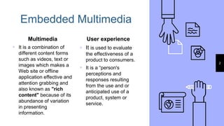 Multimedia and ICT | PPTX