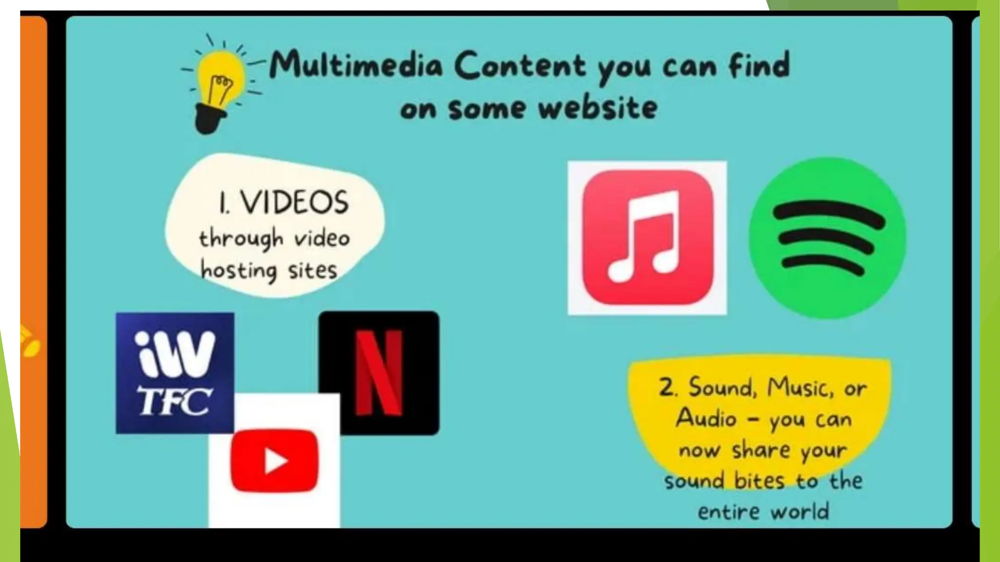 MULTIMEDIA AND ICT powerpoint presentation | PPTX