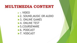 MULTIMEDIA AND ICT powerpoint presentation | PPTX