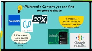 MULTIMEDIA AND ICT powerpoint presentation | PPTX