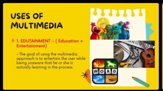 MULTIMEDIA AND ICT powerpoint presentation | PPTX