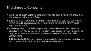 Multimedia and ICT Videos Sound OLG.pptx