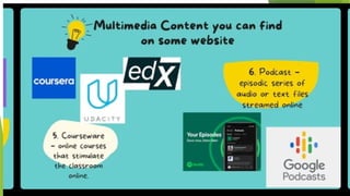 MULTIMEDIA AND ICT. empowerment technologypptx | PPTX