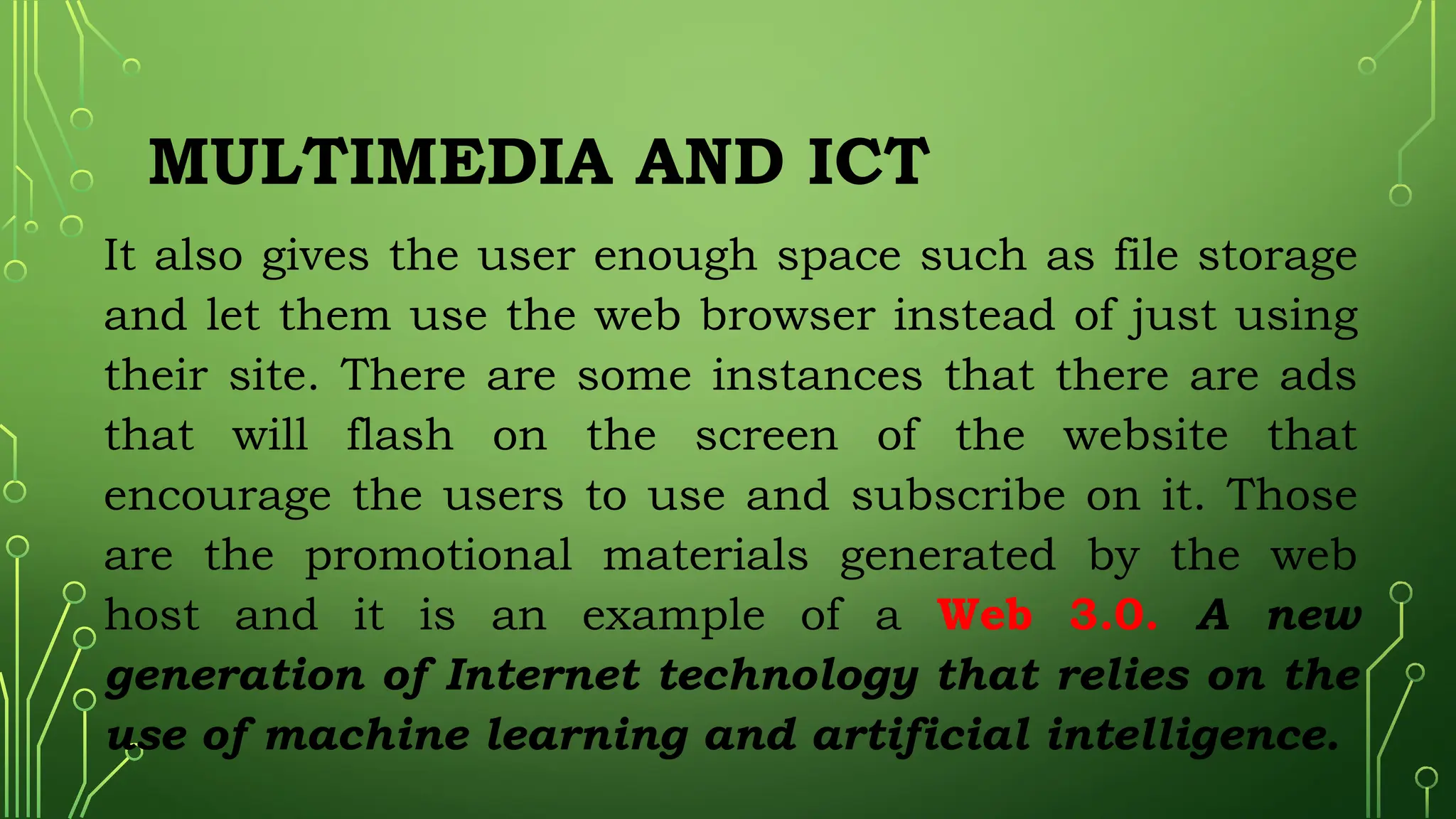 Multimedia and ICT SHORT SLIDE FOR EMTECH.pptx