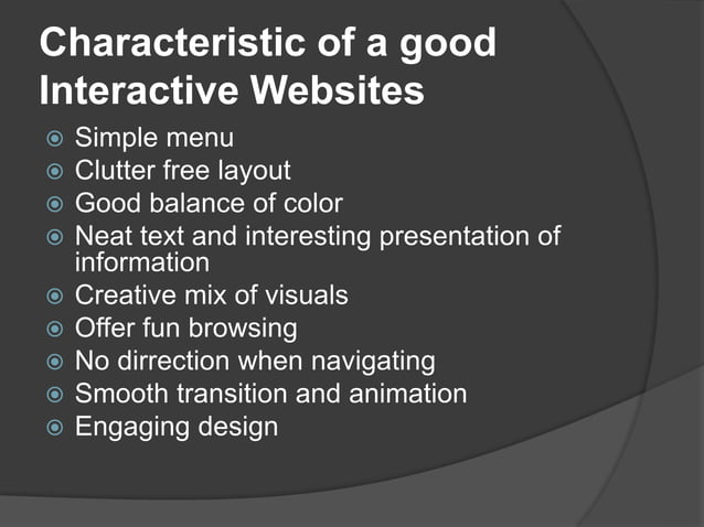 Multimedia and interactive | PPT