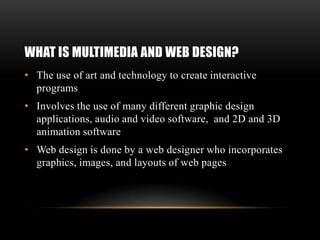 Multimedia and web design | PPT