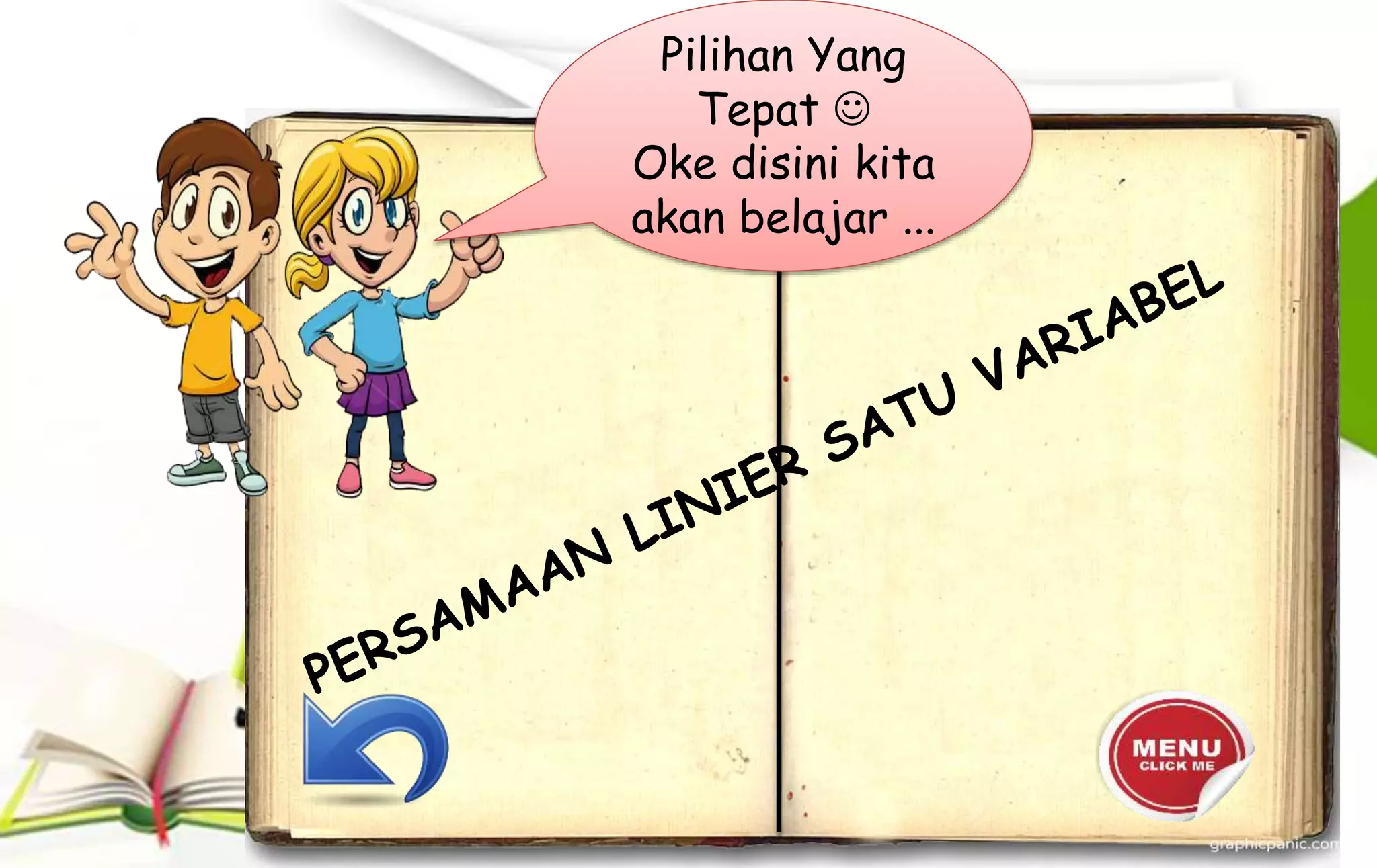 PPT Interaktif Pembelajaran Matematika Materi Sistem Persamaan Linier ...