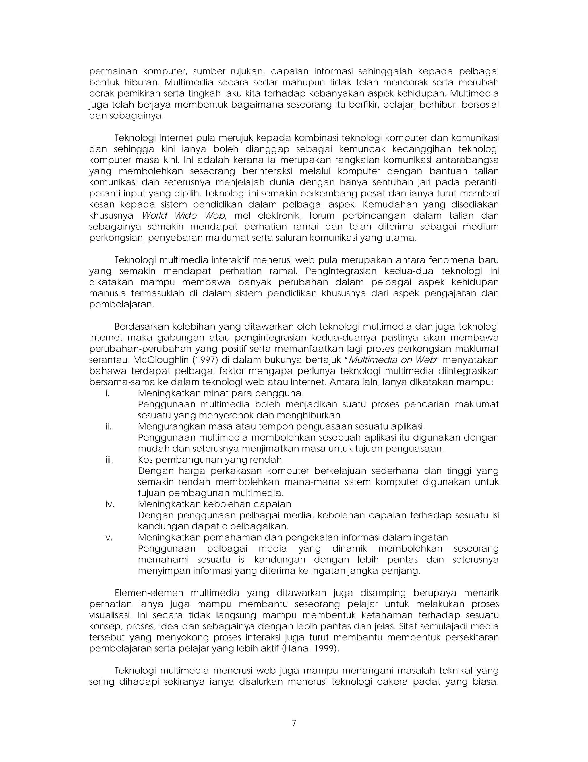 Multimedia & aplikasinya dalam pendidikan | PDF