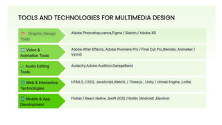 Multimedia Application design presentation | PPTX