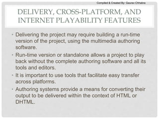 Multimedia authoring and methaphors | PPTX