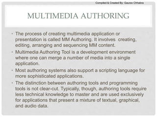 Multimedia authoring and methaphors | PPTX