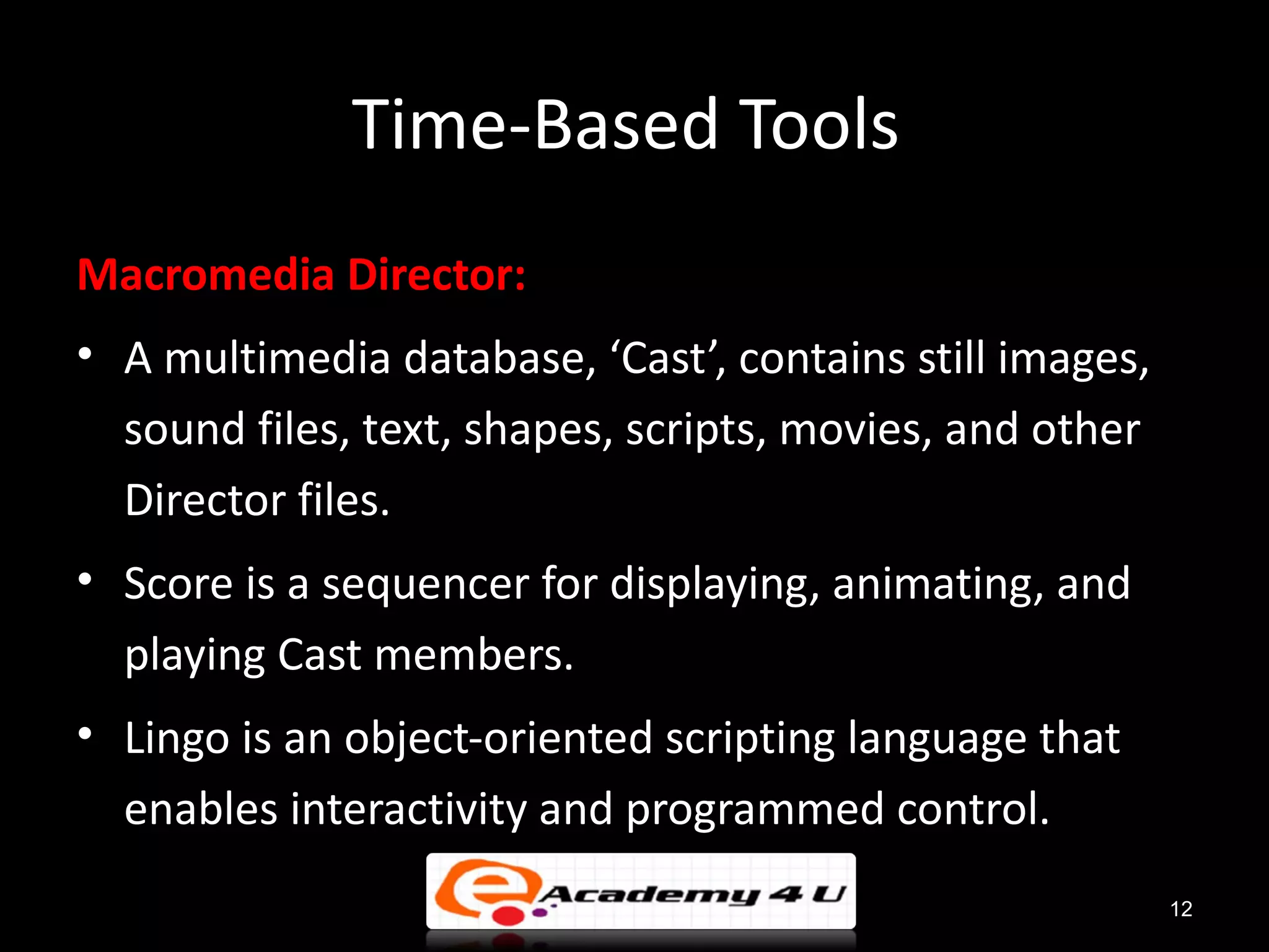 Multimedia Authoring Tools Ppt Desktop Publishing Computer Software And Applications