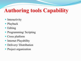 Multimedia authoring tools- CD and DVD writing technique - Copy.pptx