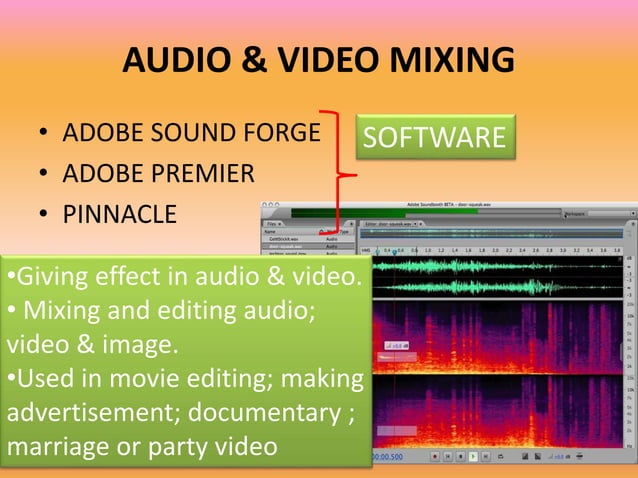 Multimedia basic | PPSX | Computer Animation | Computer Software and Applications